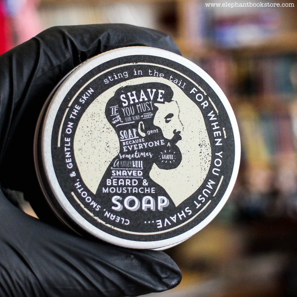 The Beard & 'Tash Shaving Soap | Sting in the Tail | Elephant Bookstore